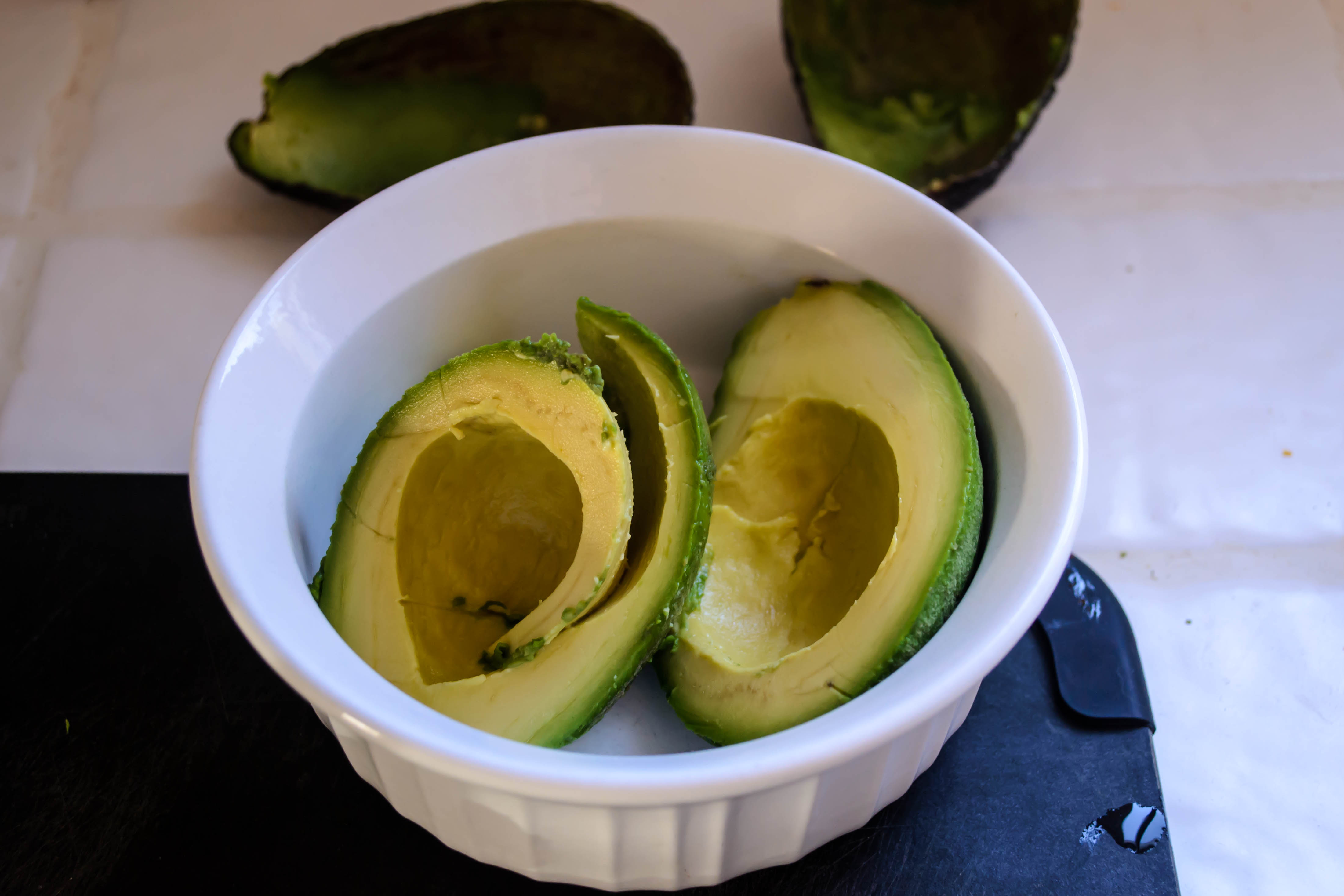 Chicken Salad on Smashed Avocado Toast | "blackberry-eating in late ...